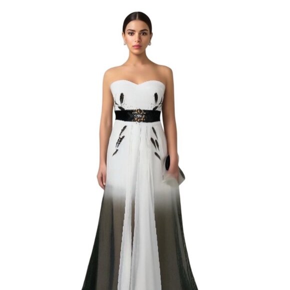 Ever Pretty | Dresses | Ever Pretty Ombre Wedding Formal Gown Strapless ...